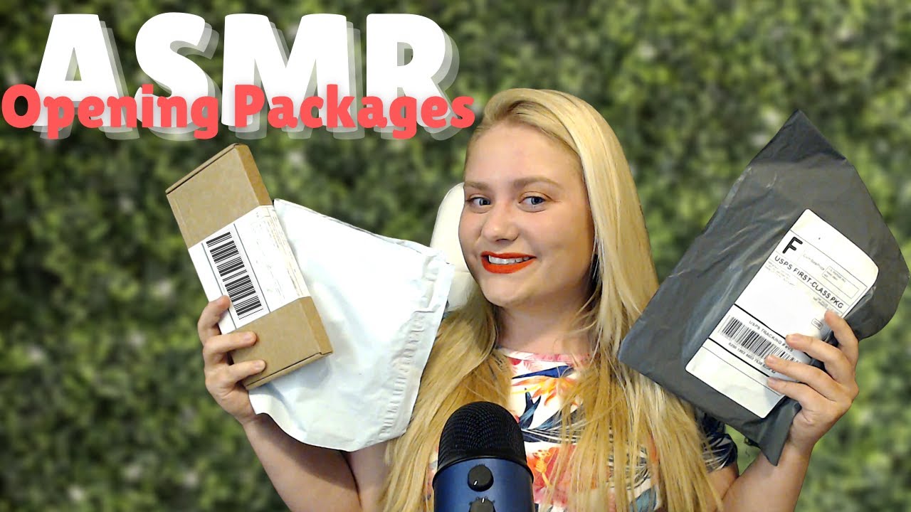 Opening Packages || ASMR - YouTube