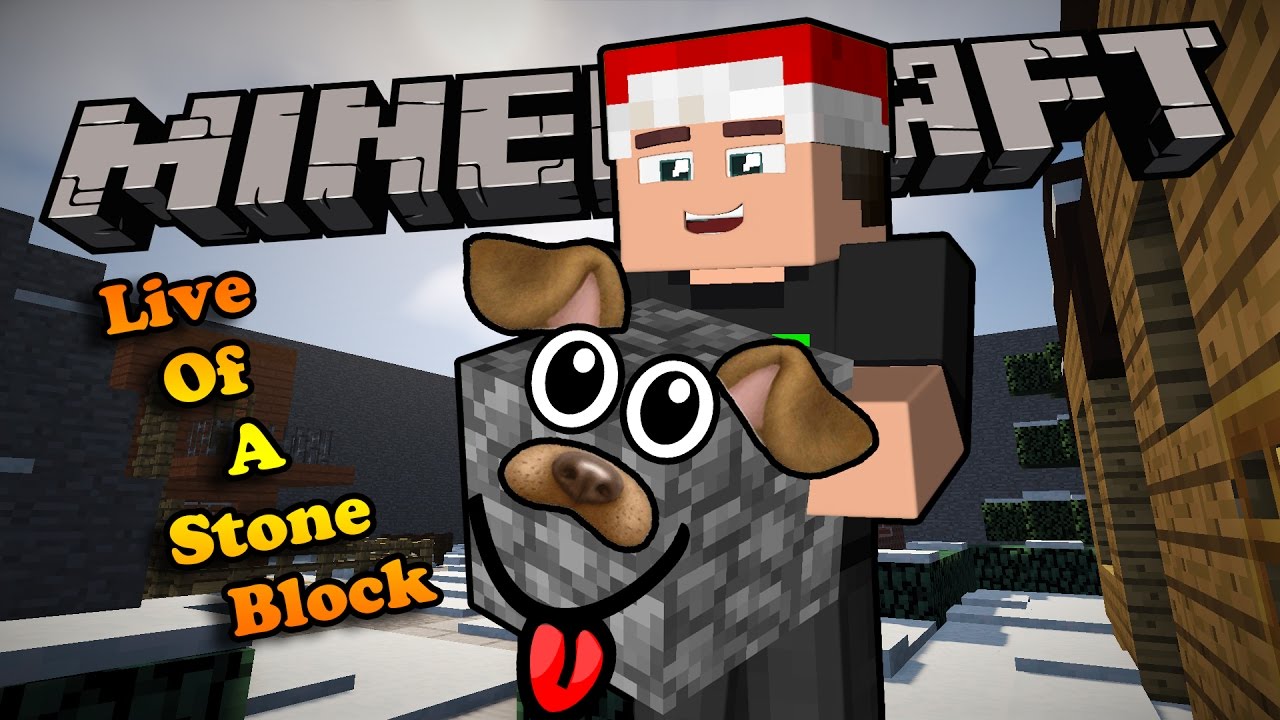 CUỘC SỐNG CỦA MỘT CỤC ĐÁ - Minecraft Life Of A Stone Block - YouTube