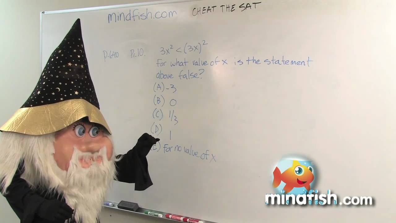 SAT Math Tips, Tricks, and Strategies: Cheat the SAT: Official SAT ...