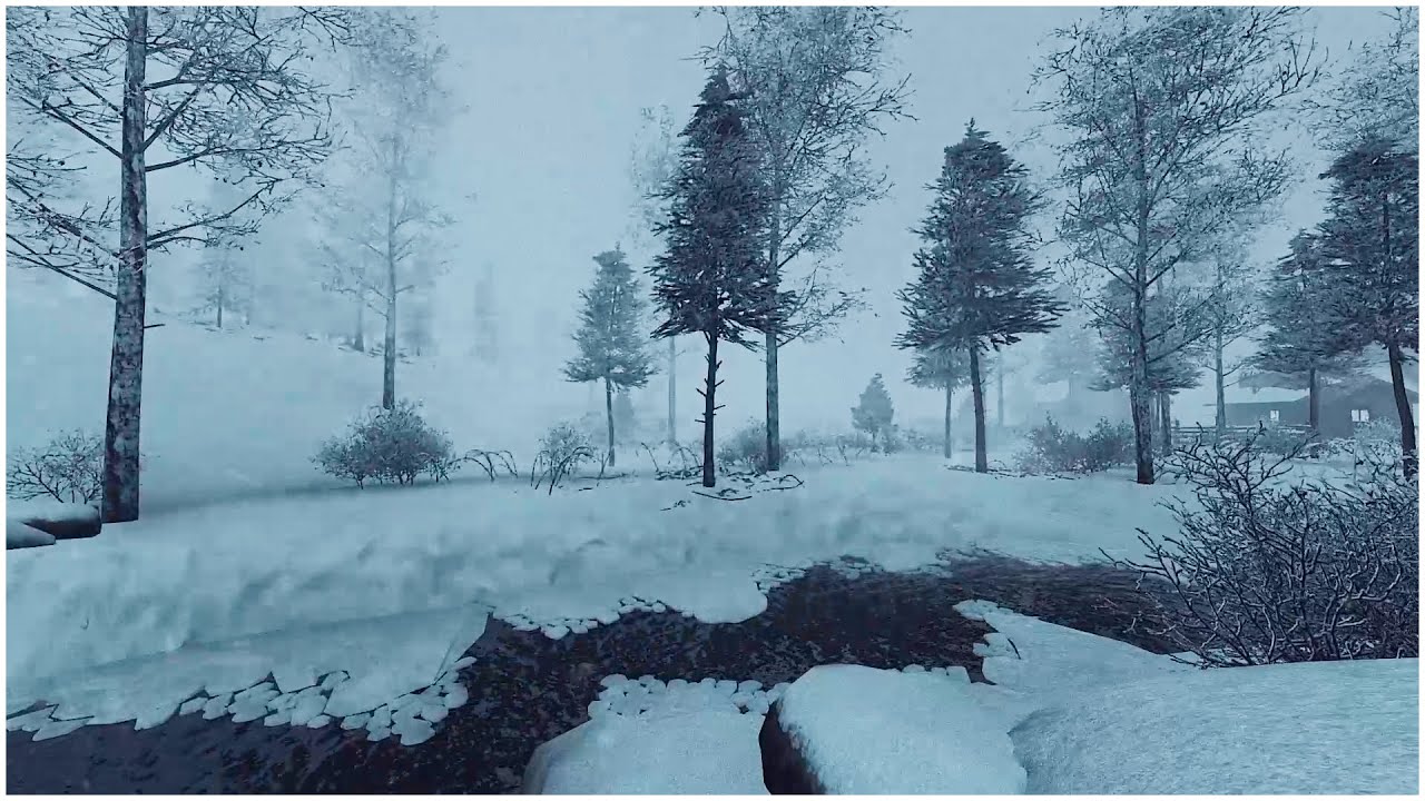 Ultimate Freezing Blizzard Sounds for Sleeping┇Loud Winter Sounds ...