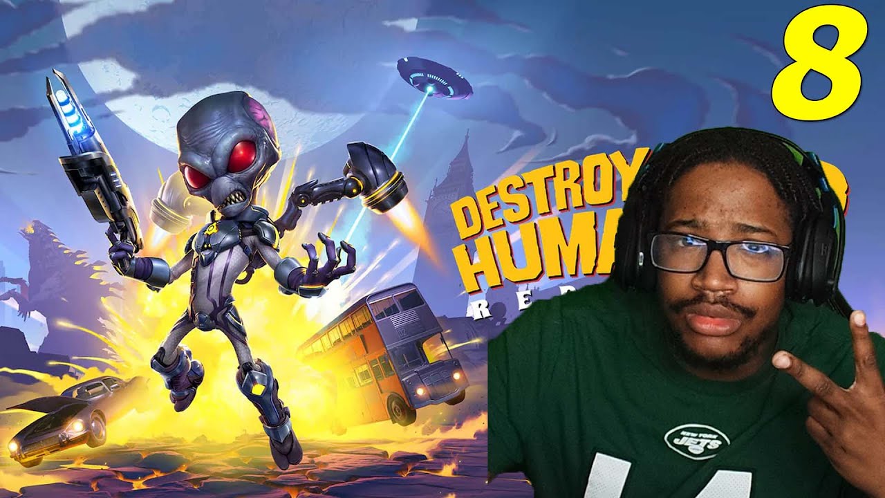 KOJIRA BOSS FIGHT DESTROY ALL HUMANS 2 REPROBED WALKTHROUGH GAMEPLAY ...