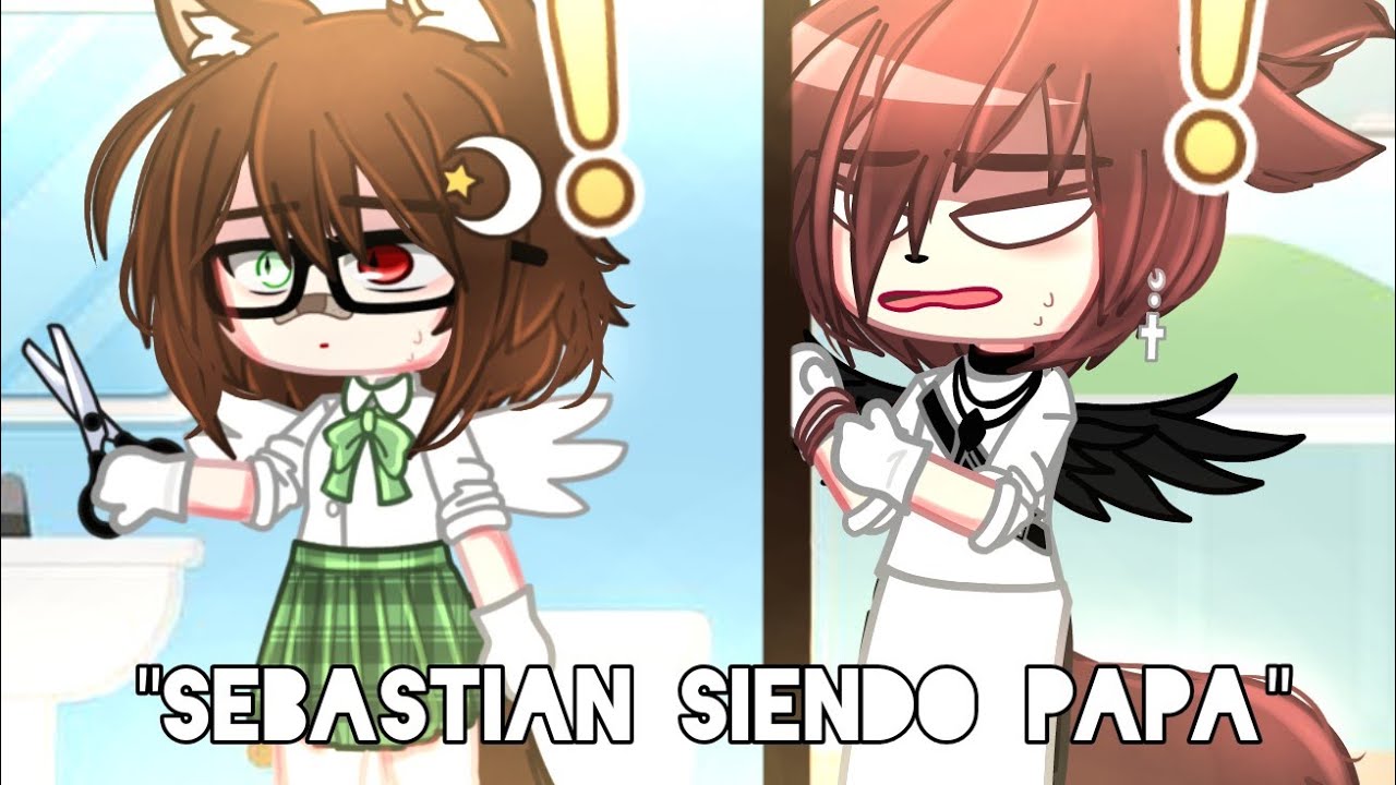"Sebastián siendo papá☠:" (Meme futuro)/Gacha Club - YouTube