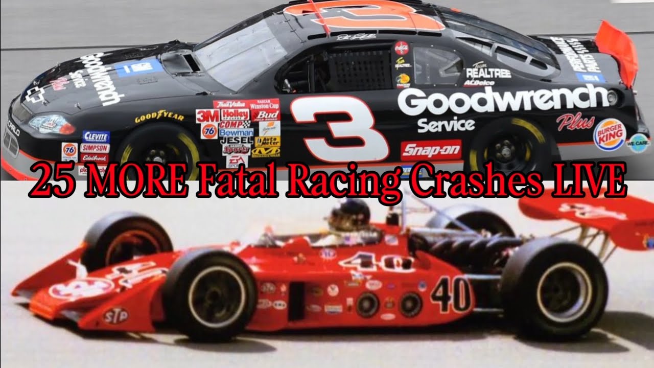 25 MORE Fatal Racing Crashes LIVE/Original Audio - YouTube