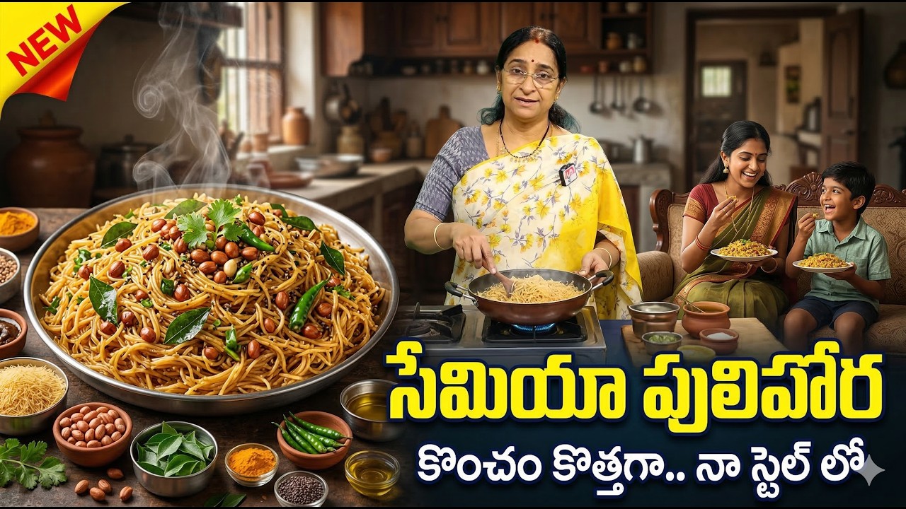 Perfect Semiya Pulihora in 10 Minutes | Healthy & Tasty Vermicelli ...