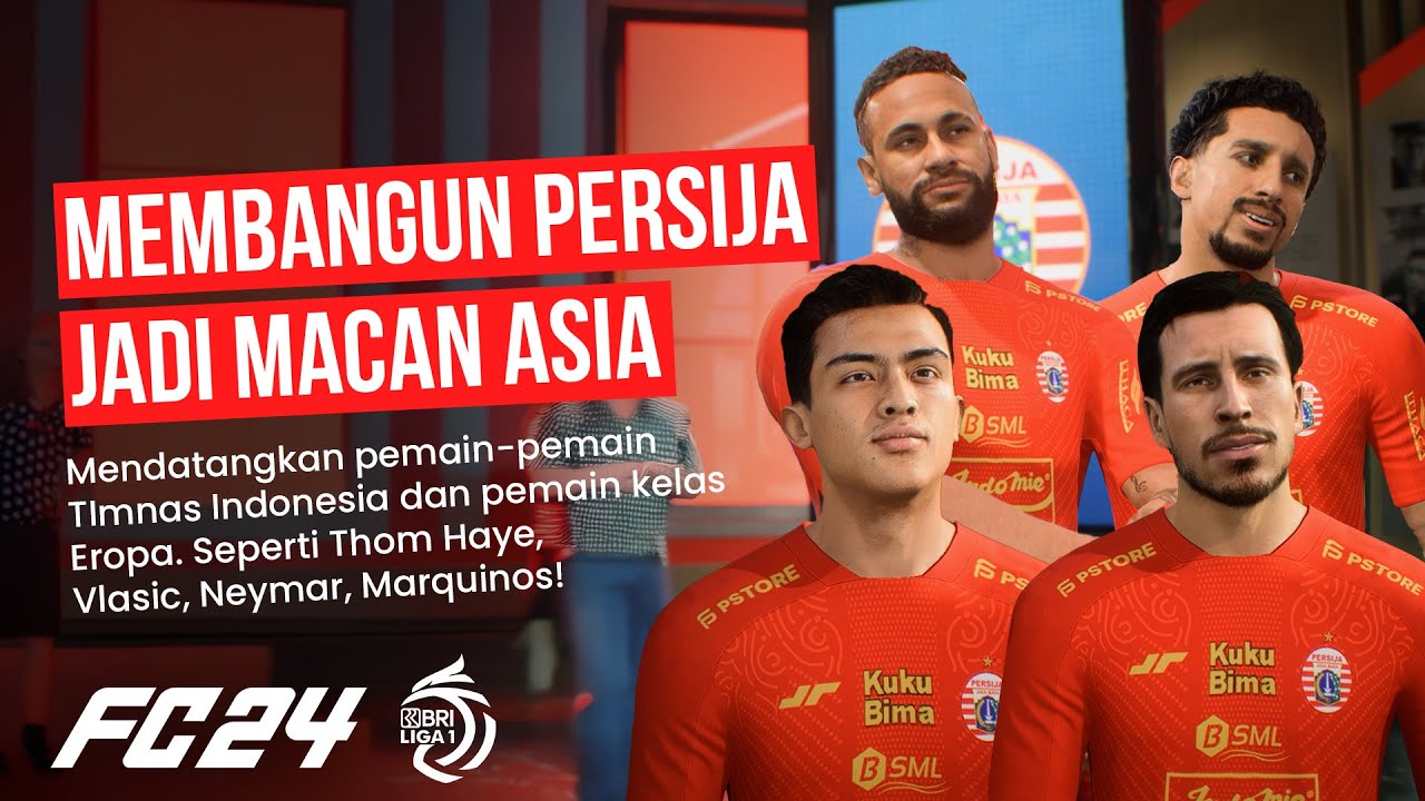 🔴Membangun Persija menjadi macan Asia dan Macan Dunia!!! - Player ...