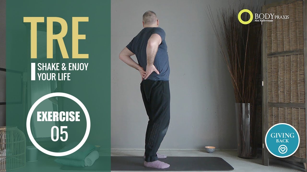 09. Learn tension release with TRE / Exercise 05 - YouTube