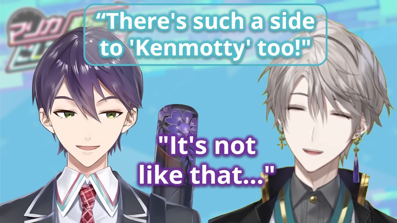 【ENG SUB】'Kenmochi Being Nice' Episode【Kaida Haru 甲斐田晴 / Kenmochi Touya ...