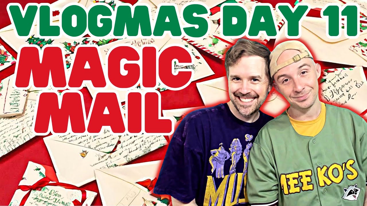 Magic Mail | VLOGMAS DAY 11 | Disney Pin Trades | Loungeflly shopDisney ...