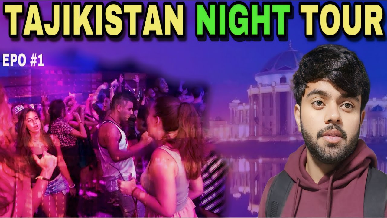 Nightlife in Tajikistan | Dushanbe Nightlife | City Tour | Abdullah ...