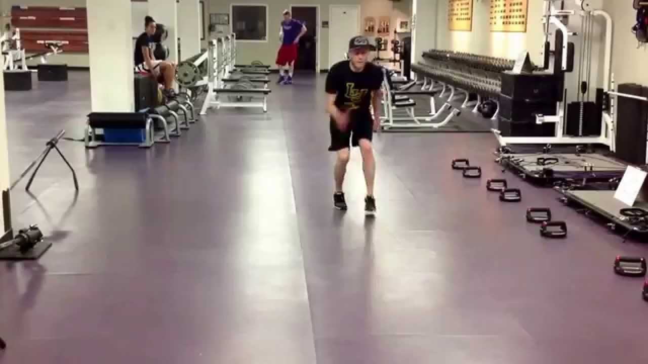 Back peddle Into Sprint - YouTube