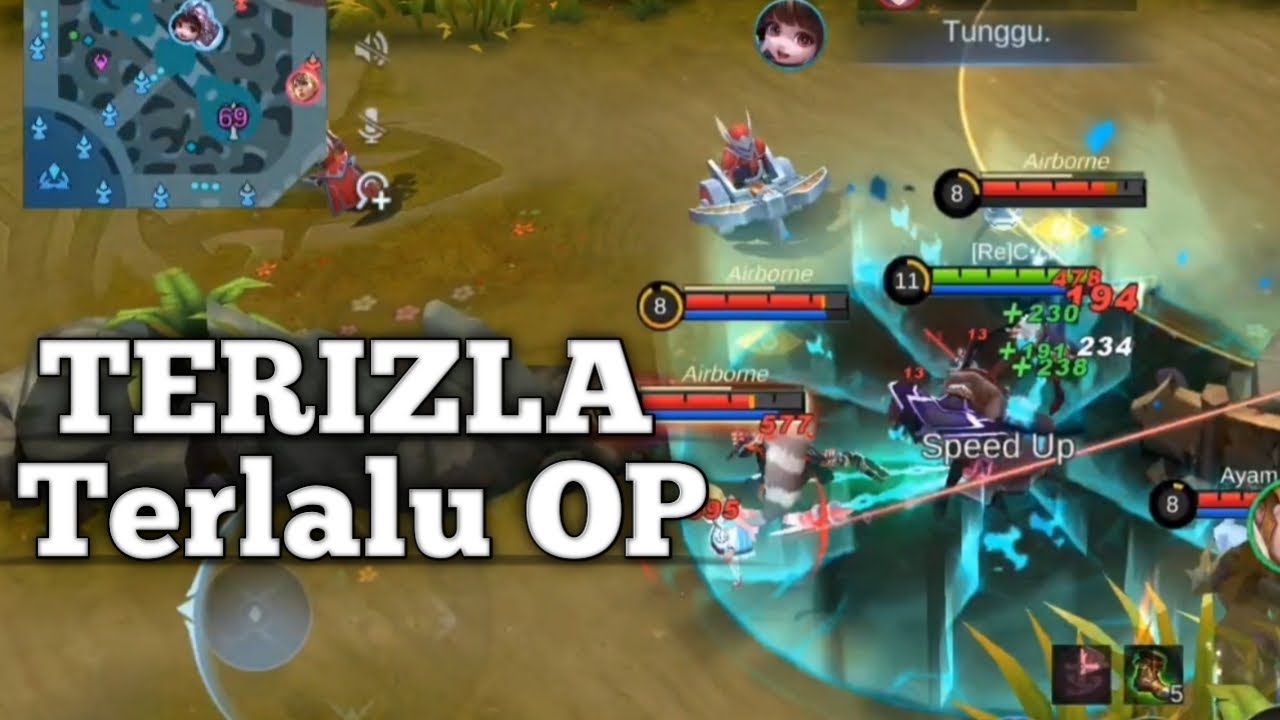 TERIZLA MENGGEMPARKAN LAND OF DOWN - MOBILE LEGENDS - YouTube