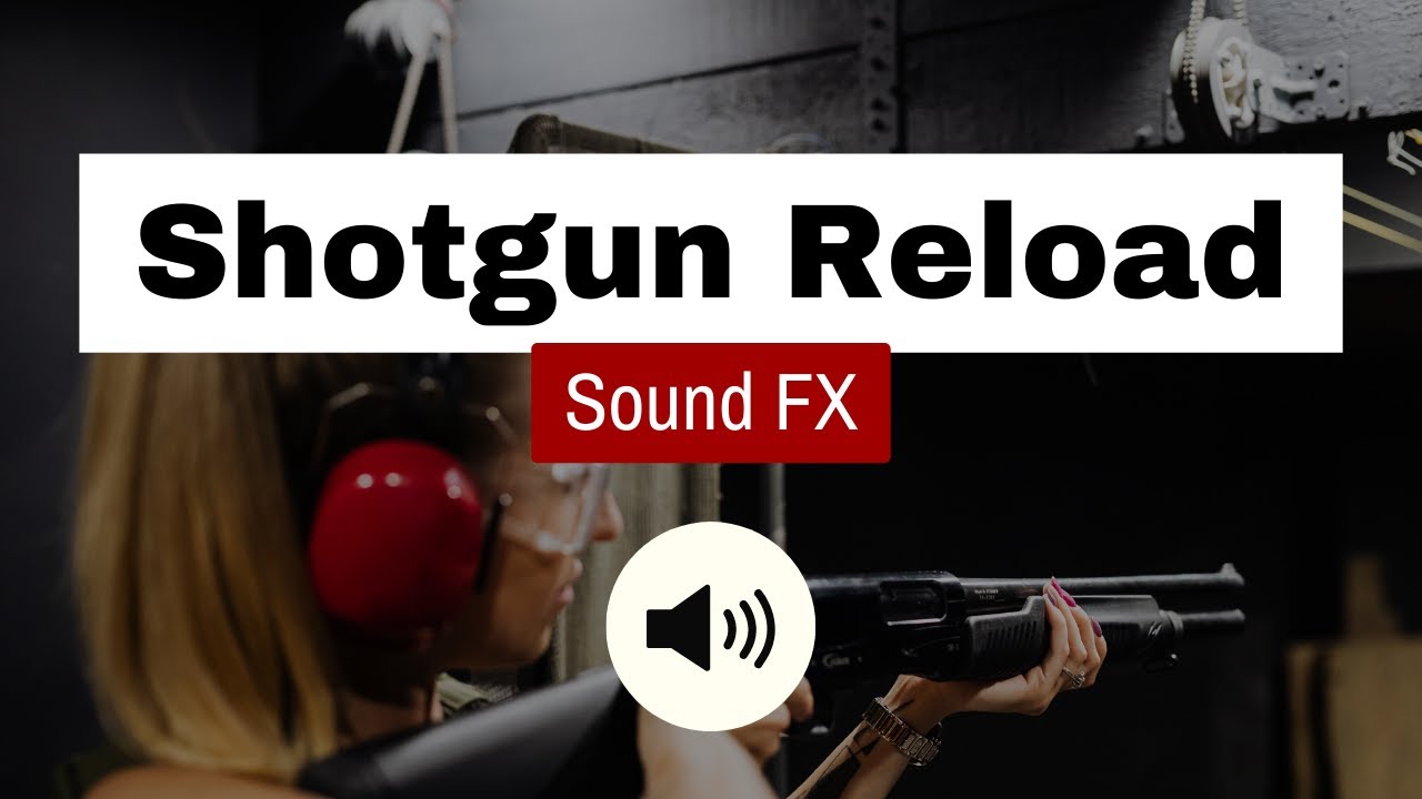 Shotgun reload free sound effect - YouTube