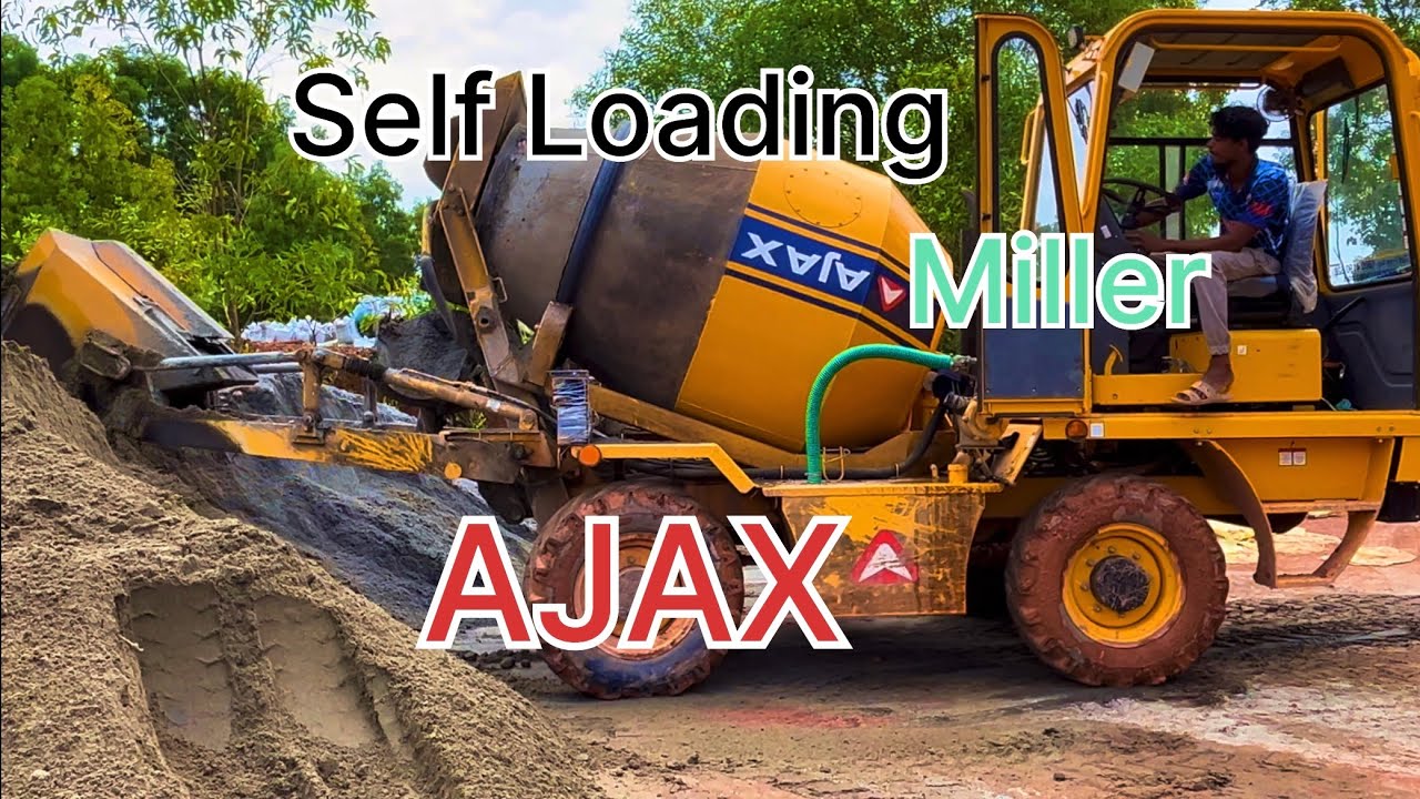 “Ajax 2000 Argo“ Self loading Concrete Mixer machine design ...