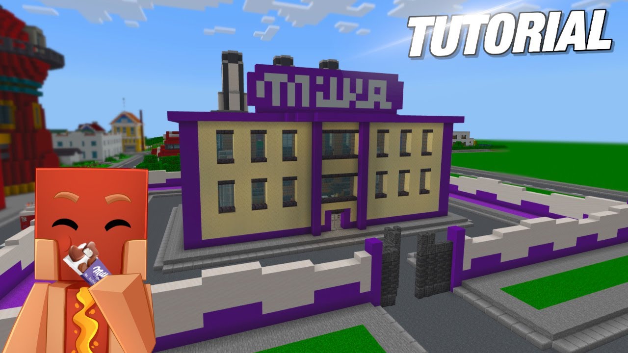 Wir bauen eine MILKA Fabrik | Minecraft Tutorial - YouTube