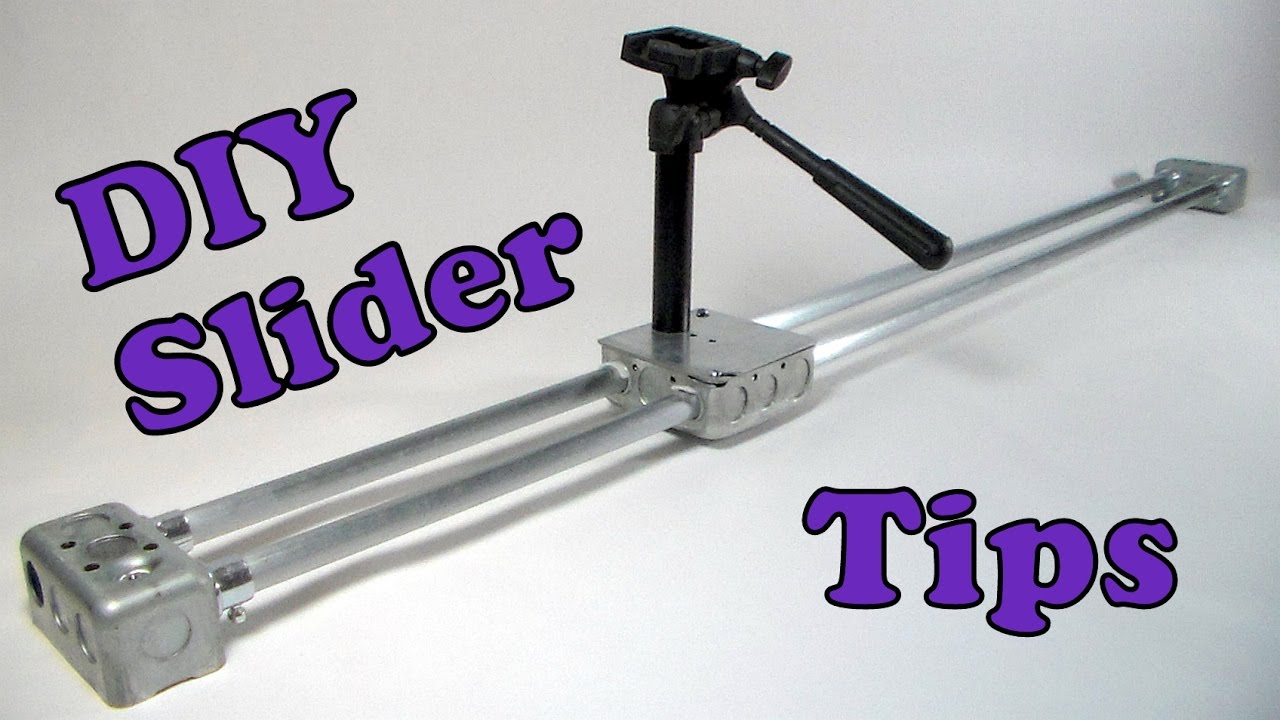Camera Slider Tips for DIY Makers - YouTube