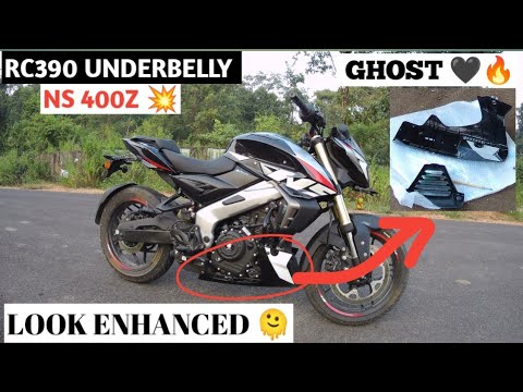 RC 390 bs4 underbelly 🫠 installation for NS 400z🔥 India's first ...