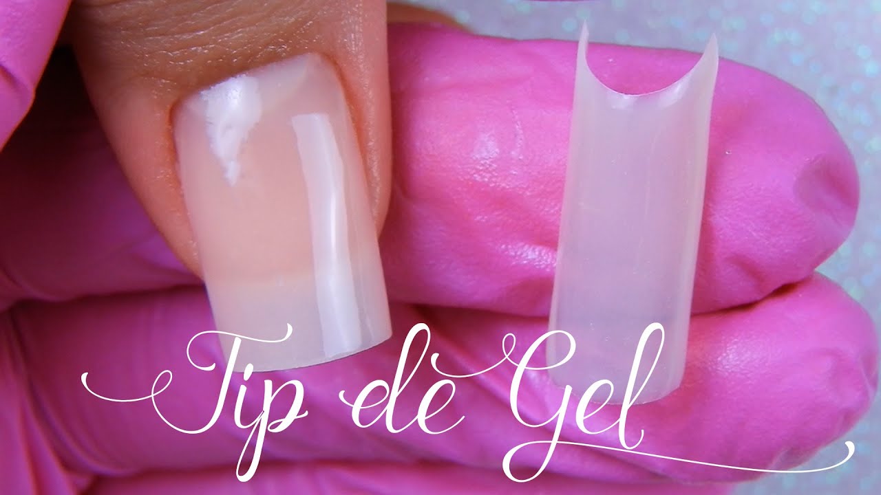 [Tips 100% de Gel] Unha de Gel Com Tips Passo a Passo - YouTube