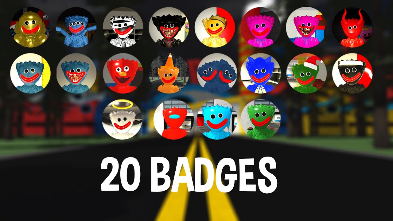 How to get the 20 BADGES in Poppy Playtime Morphs - YouTube