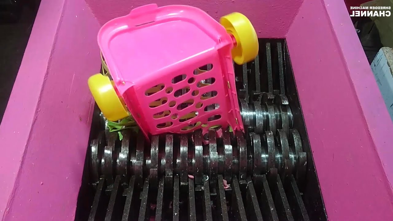 SHREDDER MACHINE! Shredding Hard and Soft Things! Oddly Satisfying ...