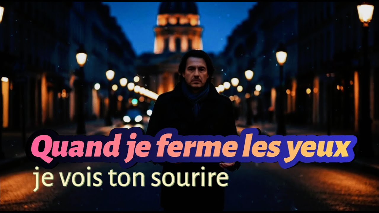Quand je ferme les yeux, je vois ton sourire ️ | French Romantic Song ...
