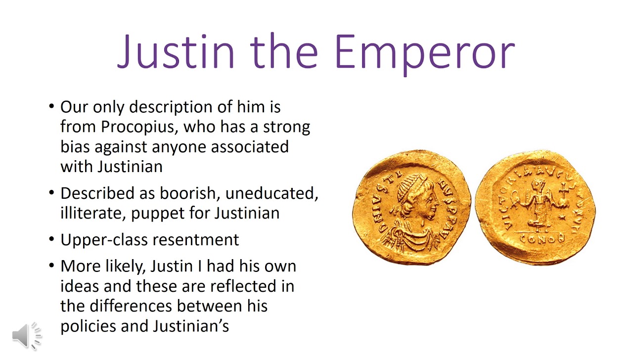 Justin I, 518-527 - YouTube