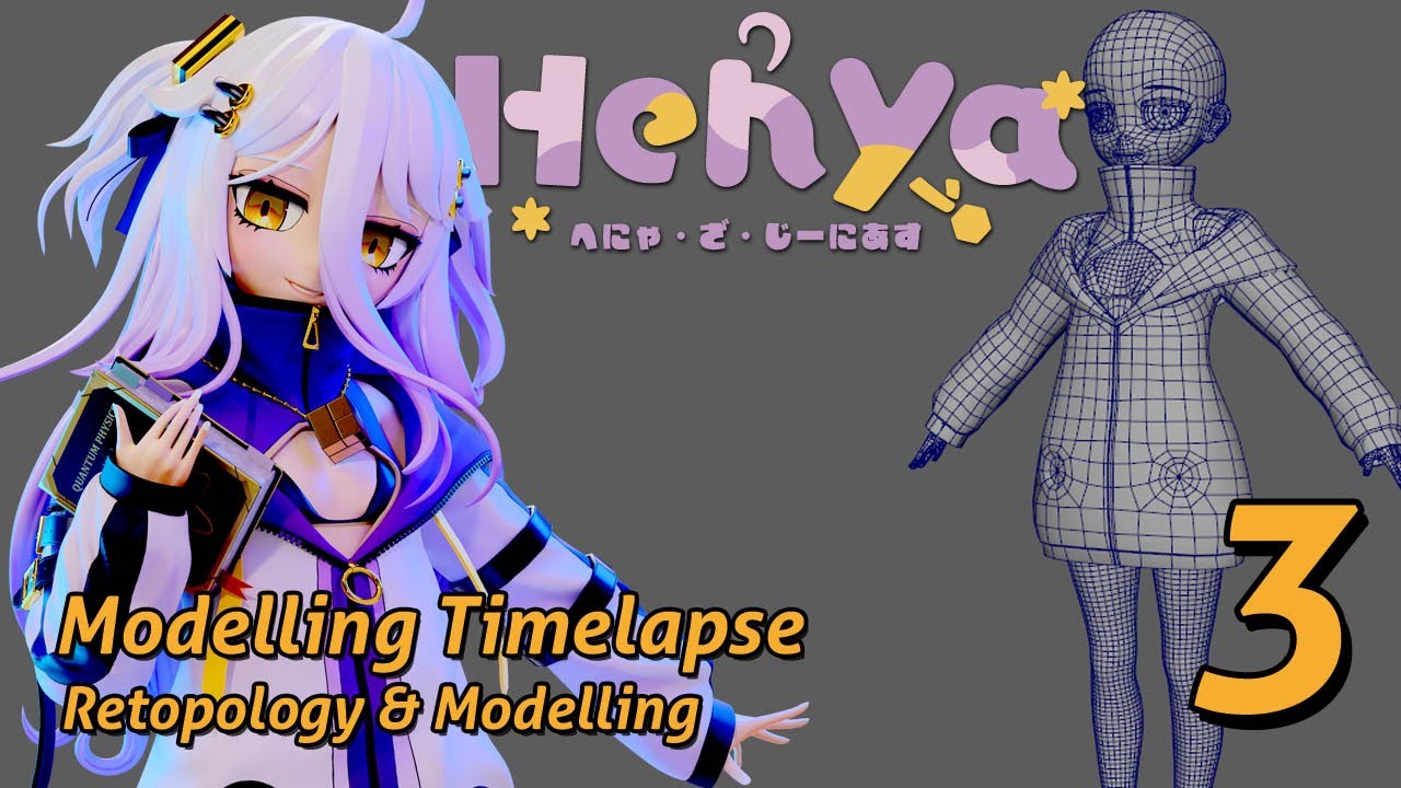 [Modelling Timelapse] Henya the Genius | Modelling | Part 3 - YouTube