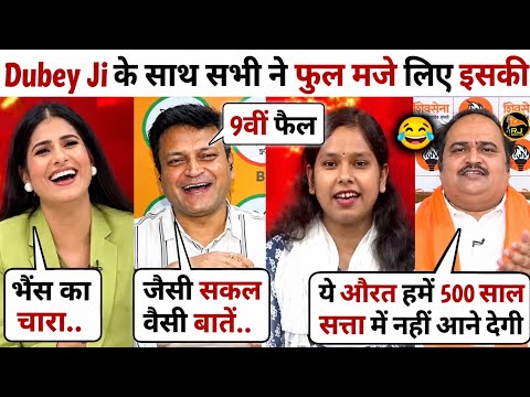 Ajay Alok Funny Exposed🔥 Priyanka Bharti Latest Debate | Ajay Alok Thug Life | Debate | RJ Sanatan 
