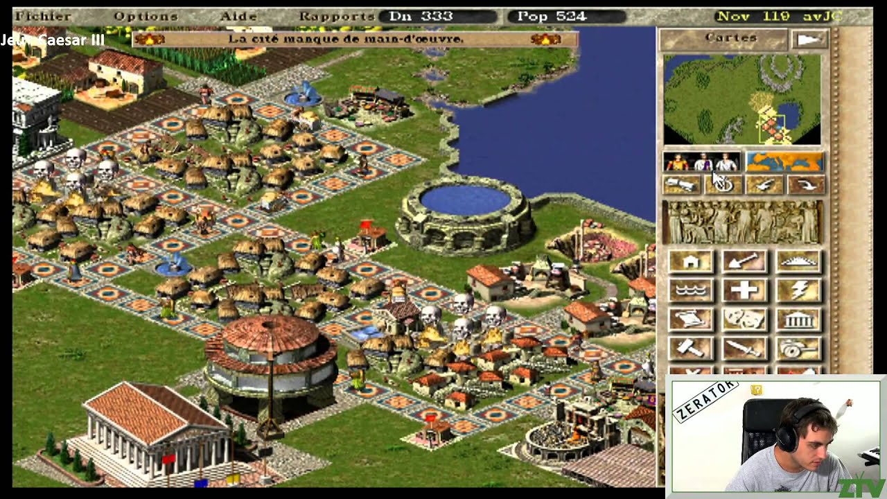 [Caesar III] La mission de L'Edile ! [1/3] - YouTube