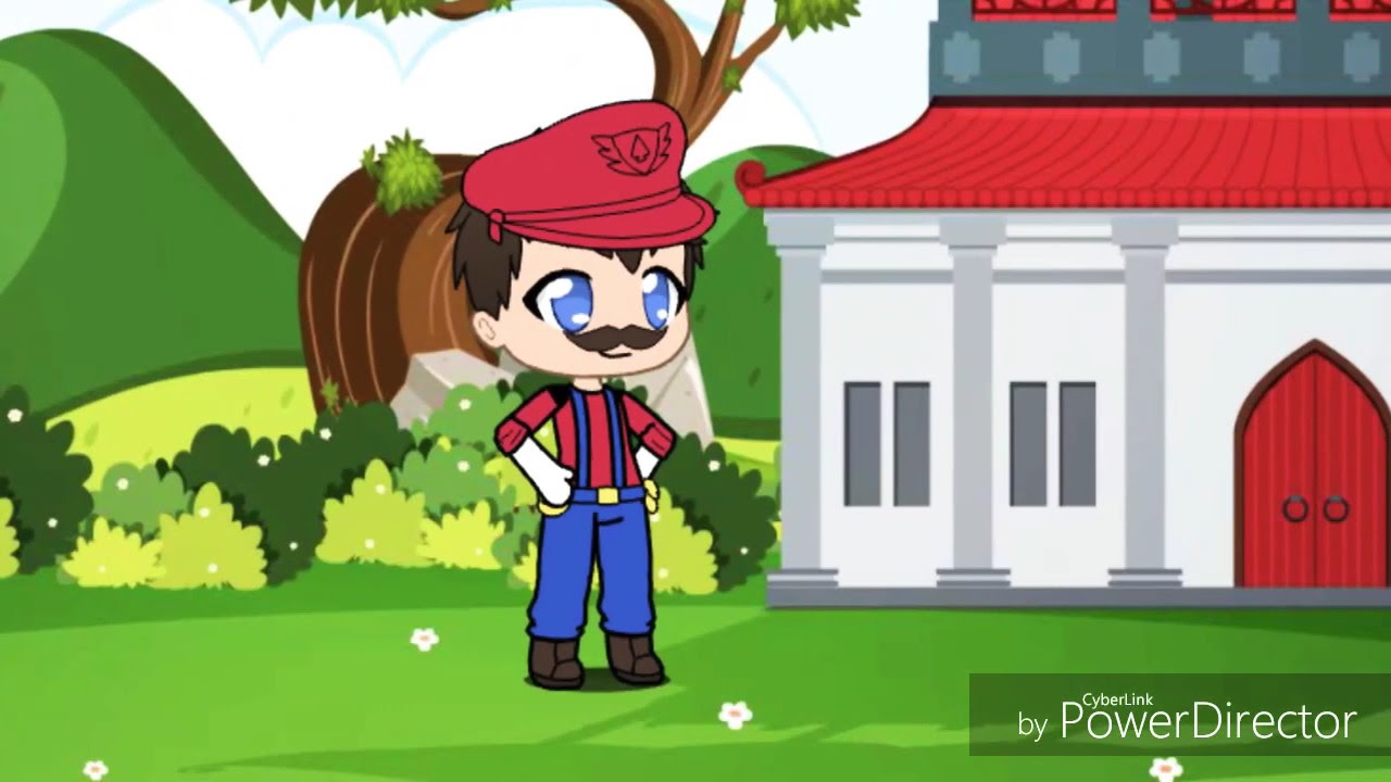Como hacer a Mario Bros gacha life - YouTube