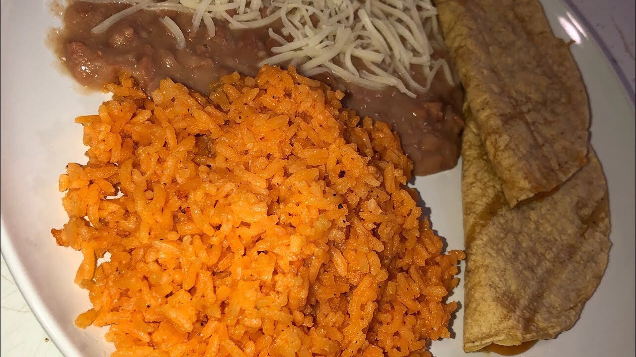 How to make MEXICAN RICE and BEANS - YouTube