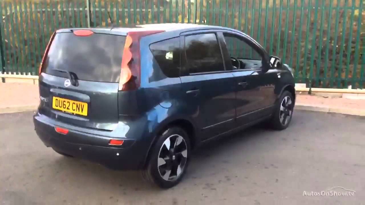 NISSAN NOTE N-TEC PLUS BLUE 2012 - YouTube