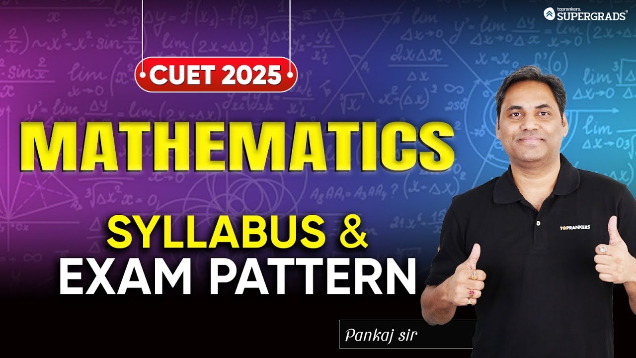 All About CUET 2025 Mathematics Domain 📝| CUET 2025 Complete Syllabus ...