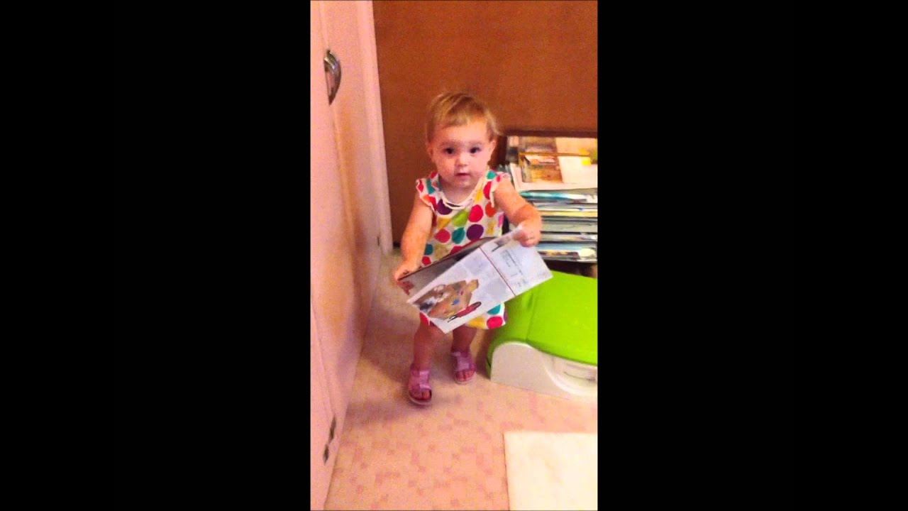 Emma's potty - YouTube