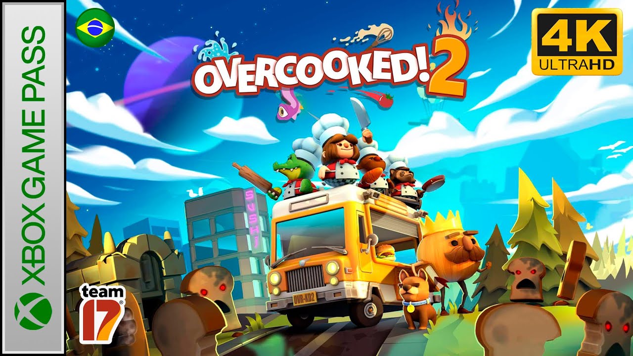 Overcooked 2 (PC) [PT-BR] Longplay 4K 60FPS (2 Players) - YouTube