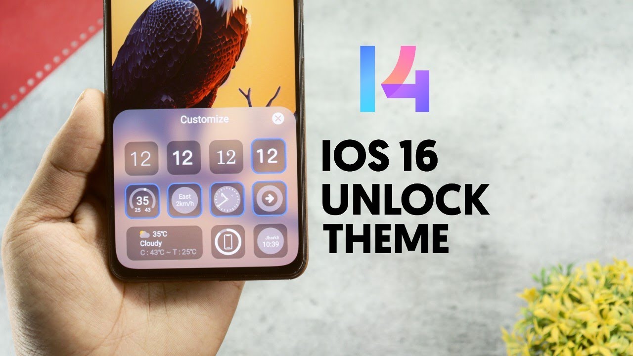 iOS 16 Unlock Theme For Your Xiaomi Device | iOS 16 Theme For Miui 13 ...
