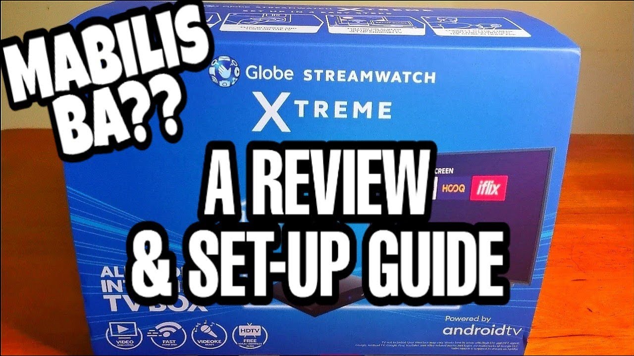Globe Streamwatch Xtreme WiFi : Unboxing Set-up & Review - YouTube