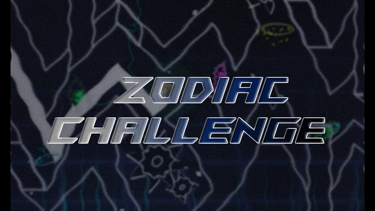 Gd Zodiac Challenge by me - YouTube