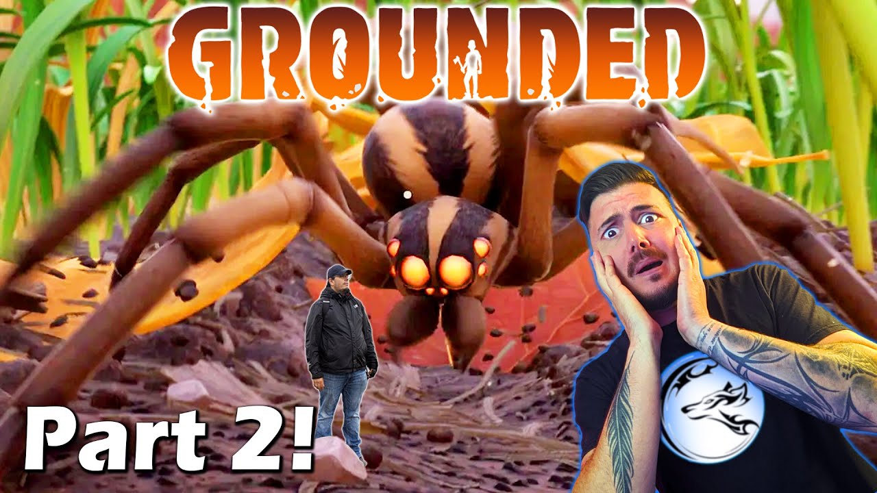 How to kill the WOLF spider in Grounded? Simples! - YouTube