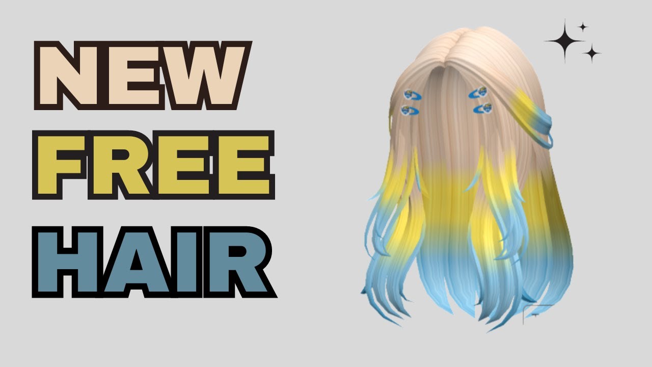 NEW FREE HAIR IN ROBLOX! - YouTube