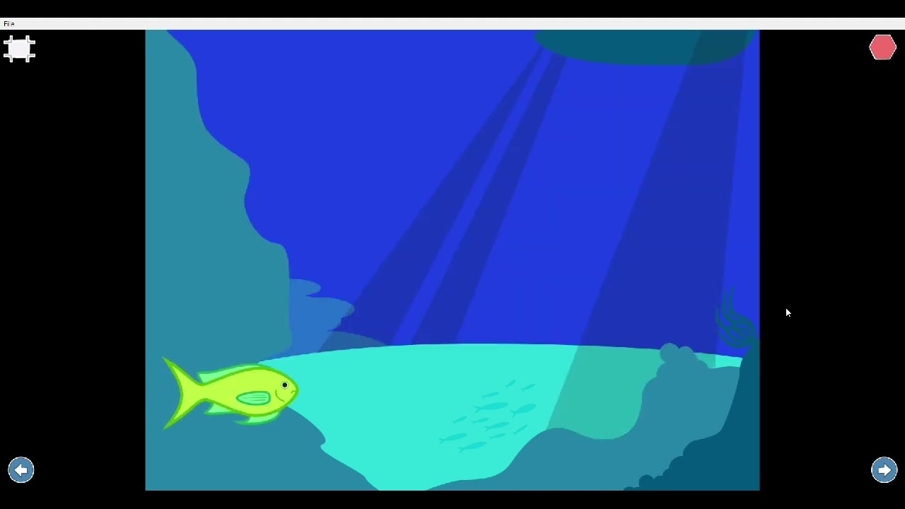 the lost fish story made by scratchjr 3+ - YouTube