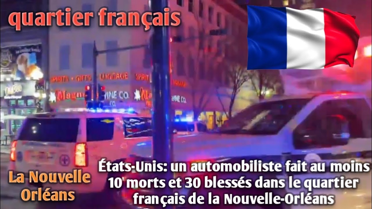 États-Unis: un automobiliste fait au moins 10 morts et 30 blessés dans ...