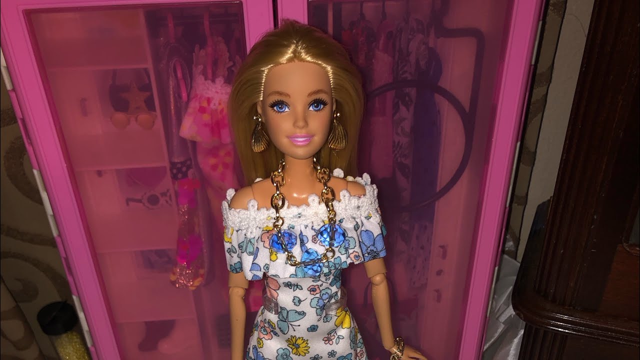 New cute dress for adorable Barbie/amazing/wow - YouTube