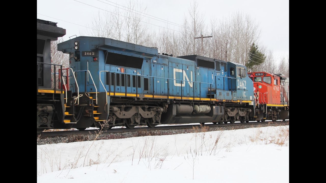 BLUE DEVIL on CN 461 CN 2149 IC 2462 CN 4760 StPaulin 30 March 18 118 ...