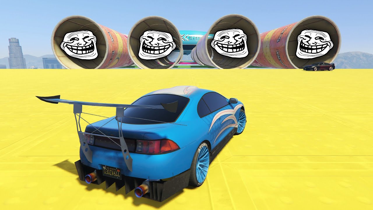 CARRERA 9999% TROLL! FINAL IMPRESIONANTE! - GTA V ONLINE - YouTube