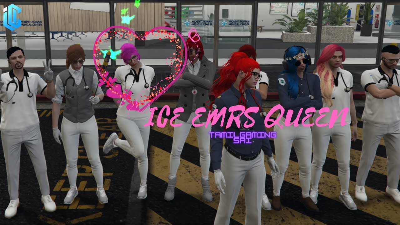 ICE EMRS QUEEN ON DUTY ICONIC RP 💗💗💗 FUN VIBES WITH ME QUEEN #iconic |# ...