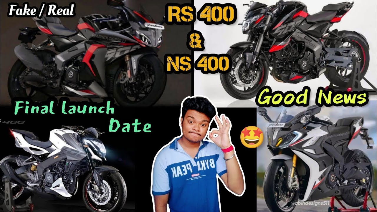 Bajaj Pulsar Rs 400 & Ns 400 🤩 | final launch date in india | most ...