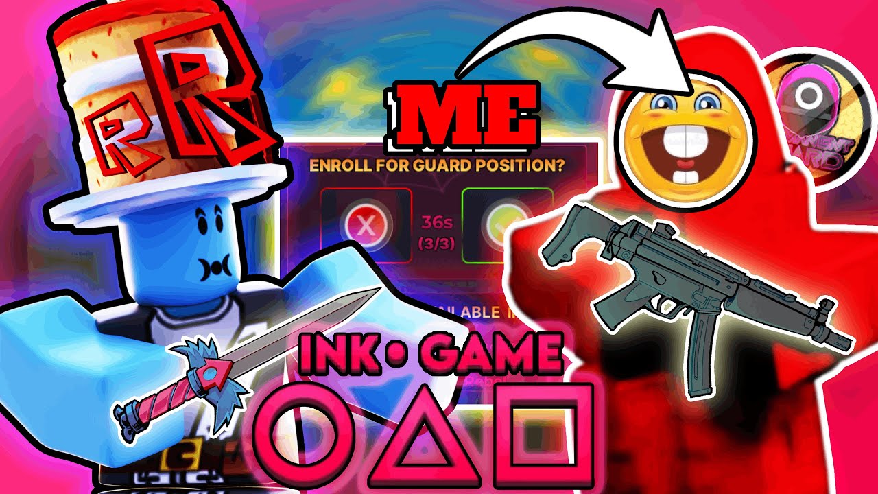 PLAYING HAS A GUARD IN THE INK GAMES!! | Roblox Ink Games - YouTube
