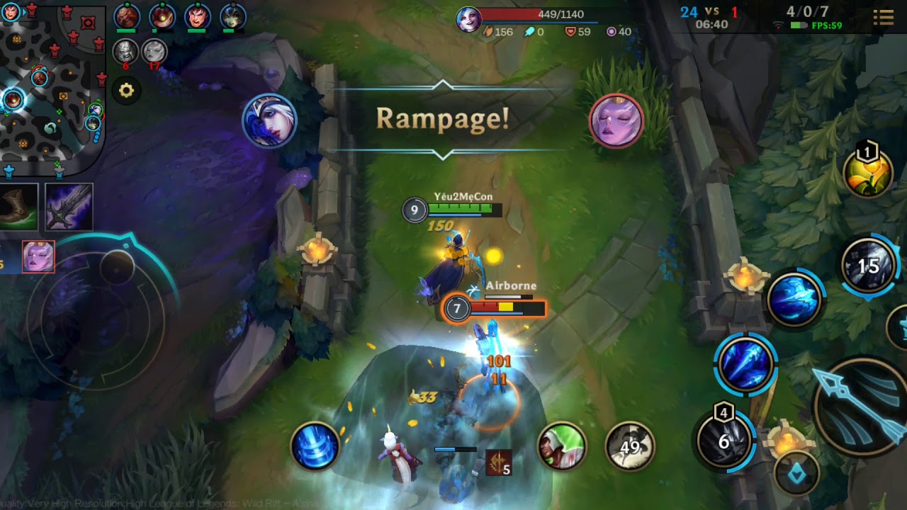 League Of Legends: WildRift Game Play. ( Tài khoản không cần đăng ký ...