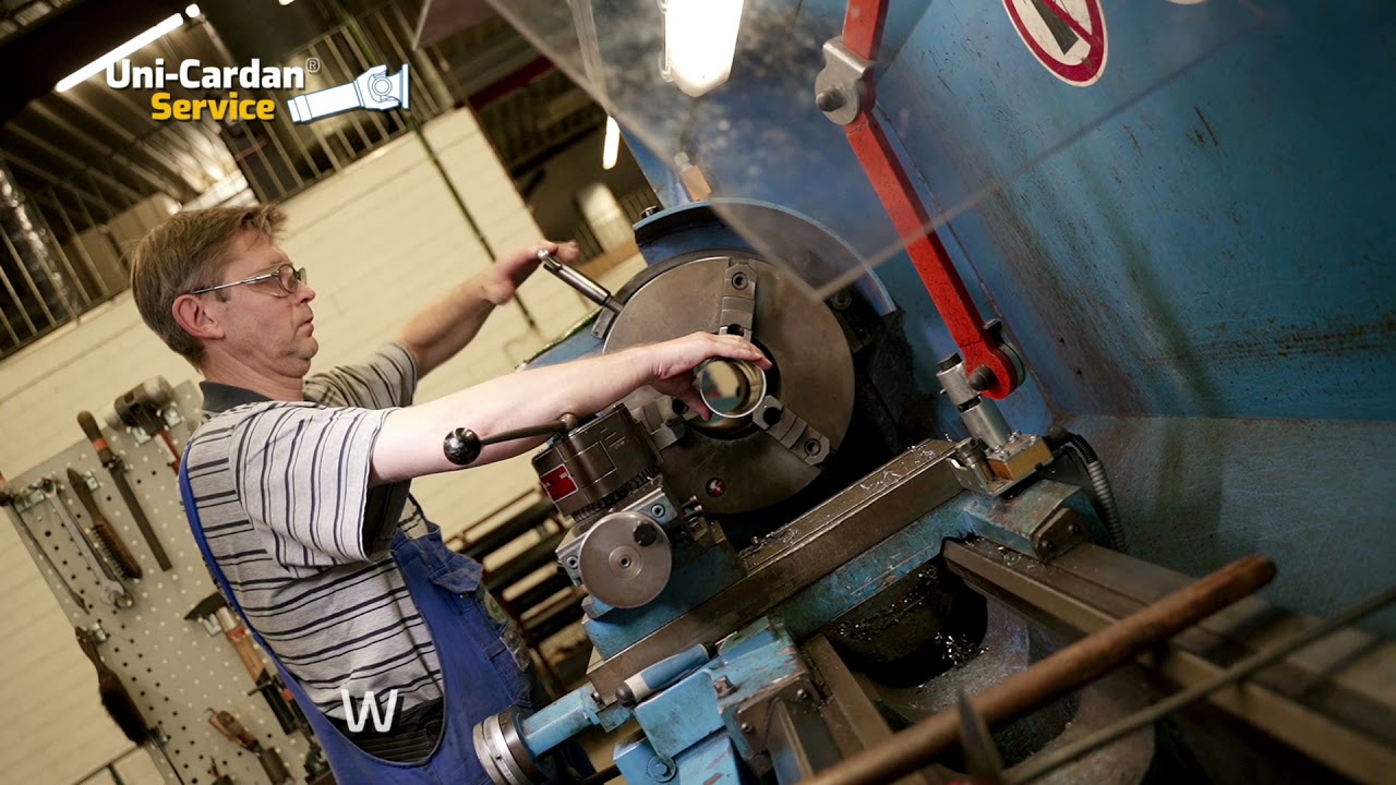 Uni-Cardan® Service – Our 10 steps cardan shafts repair - YouTube