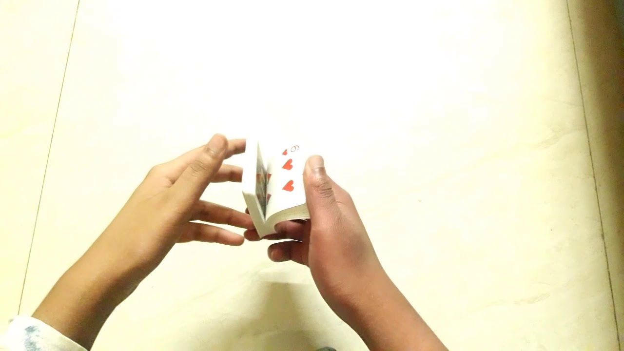 Riffle shuffle tutorial // hey presto // cardistry - YouTube